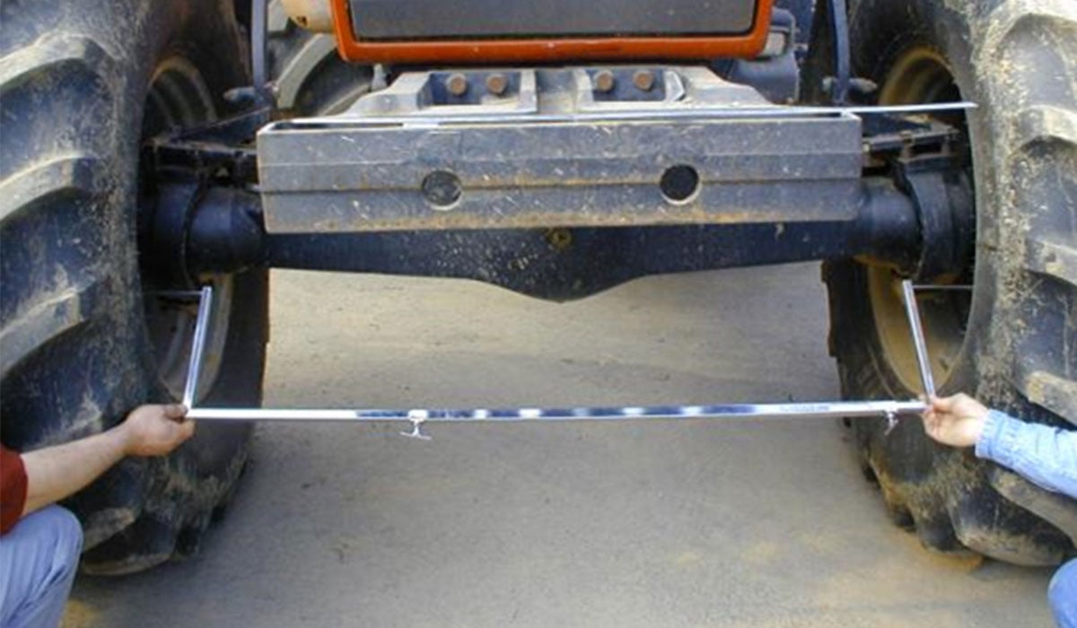 How to change the size of my tractor tyres?